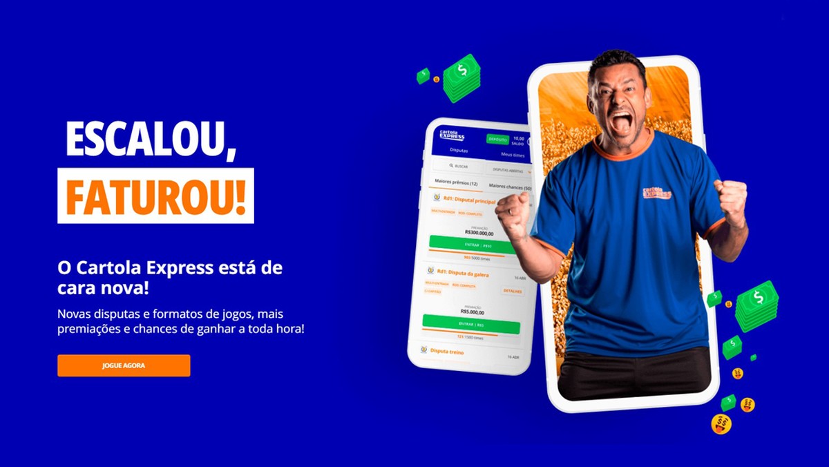 Cartola Express lança nova plataforma | Grupo Globo: notícias ...