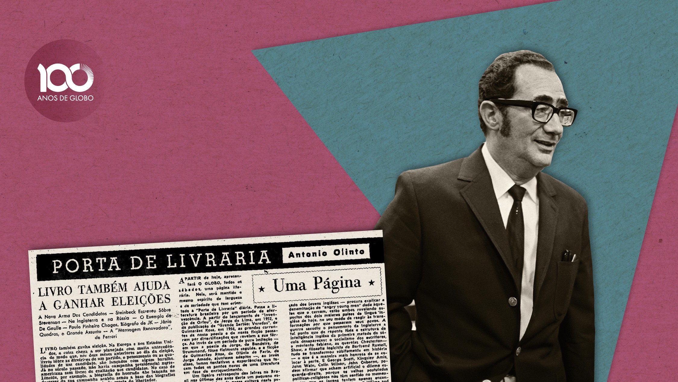 Antonio Olinto | Historiaglobo